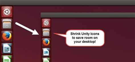 How To Resize The Unity Launcher Icons In Ubuntu