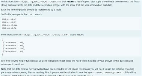 Solved Write A Function