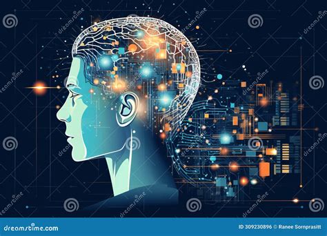 AI Innovation Pioneering The Future Generative AI Stock Illustration
