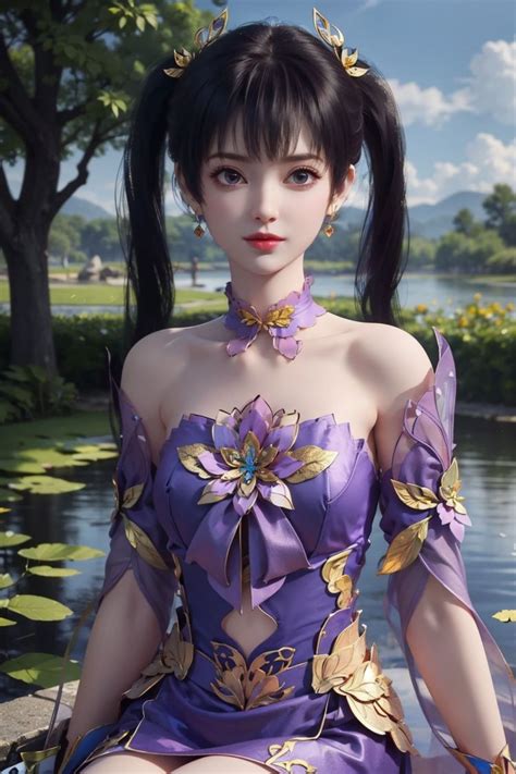 斗破苍穹 紫妍 Stable Diffusion Model Lora Tensorart