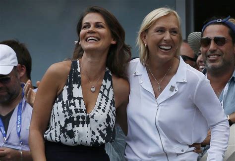 TENNIS Navratilova Demande Sa Compagne En Mariage Le Matin