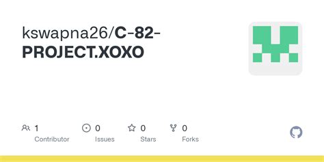 Github Kswapna26 C 82 Project Xoxo