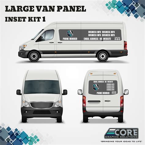 Large Van Panel Signage Core Graphic Solutions Manchester