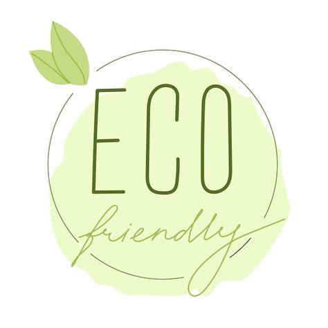 Premium Vector Eco Friendly Organic Product Sticker Element