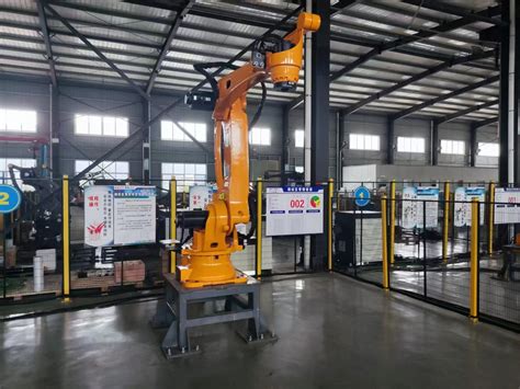 Automatic 4 Axis Robot For Handling And Palletizing In The Transportation Industry Palletizing