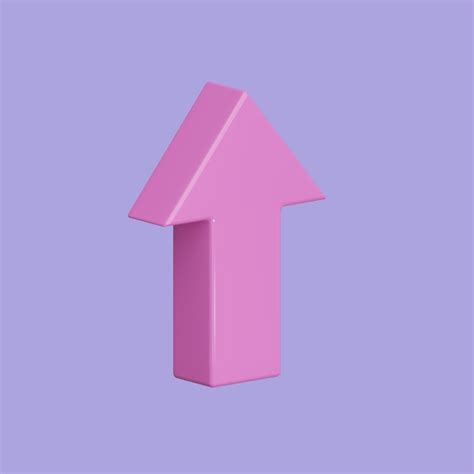 Premium Vector Arrow Concept Realistic 3d Object Cartoon Style