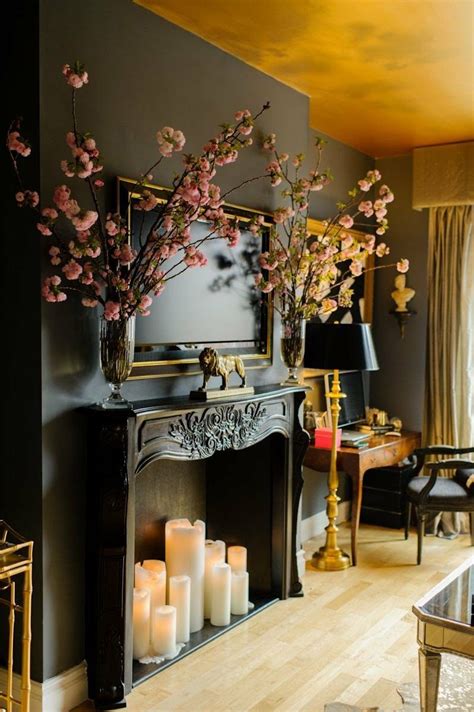 20 Simple Ways To Decorate A Fireplace Mantle With Flameless Candles