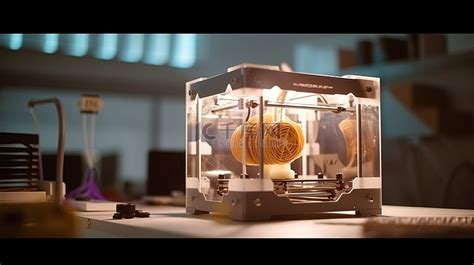 使用自动化 3D 打印机轻松创建产品背景图片免费下载 海报banner 高清大图 千库网 图片编号6859016