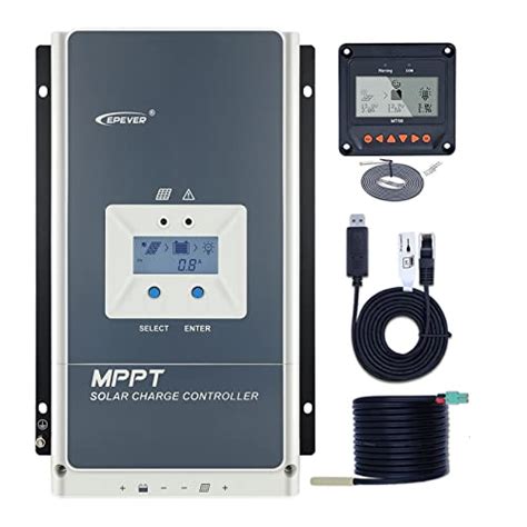 Epever 00a Mppt Solar Charge Controller 2v24v36v48v Auto Max 50v