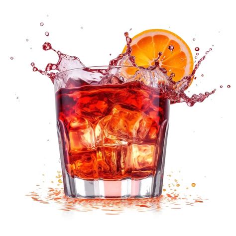 Premium Photo Classic Cocktail Negroni