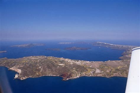 Santorini Thera Volcano