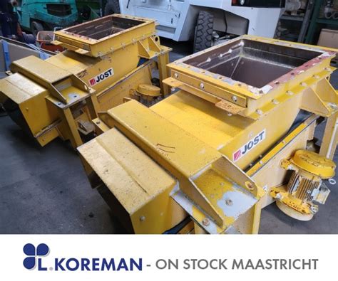 Vibrating Chute Jöst 1500 800 Koreman