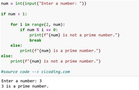 Python Coding On Linkedin Day 6 Python Program To Check Prime Number