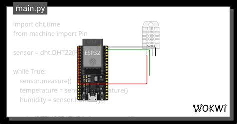 Sensor De Temperatura Wokwi Esp32 Stm32 Arduino Simulator