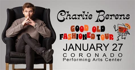 Charlie Berens Good Old Fashioned Tour Rockford Area Arts Council