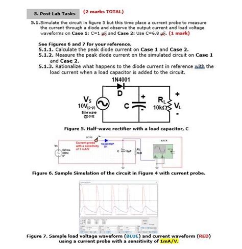 Solved 5 1 Simulate The Circuit In Figure 5 But This Time