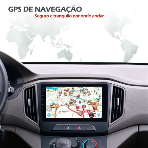 Central Multimídia 9 Polegadas Android Gps Wifi Bluetooth Touch Screen Dy Auto Parts