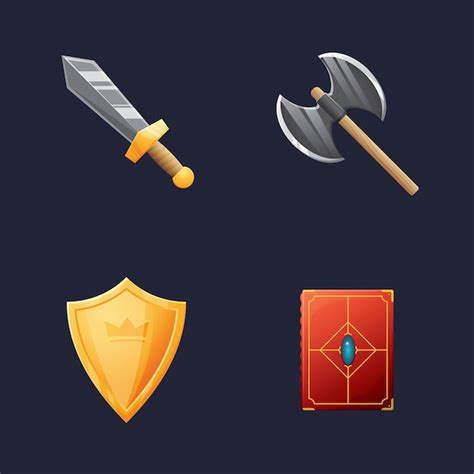 Premium Vector Game Ui Assets Kit User Interface Icons Vector