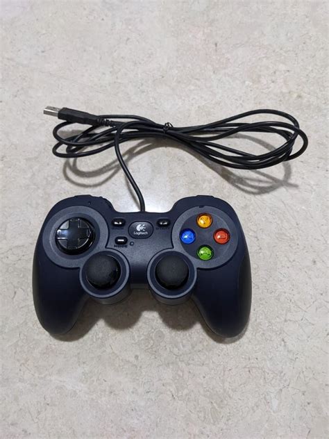 Logitech F Gamepad Video Gaming Gaming Accessories Controllers On Carousell