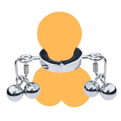 Generic Testicle Clamp Heavy Duty Chastity Ring Toys Male Penis Ring Stretcher Scrotum