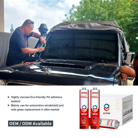 Auto Glass Pu Polyurethane Windscreen Sealant Adhesive For Windshield