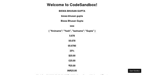 Angular Data Binding Codesandbox