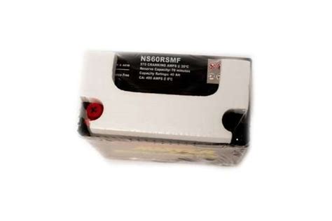 Power Master Ns60 Left Hand Right Hand Sealed Maintenance Free Battery