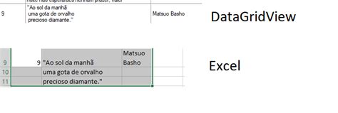 C Datagridview When Exporting Does Not Break Line In The Same Cell