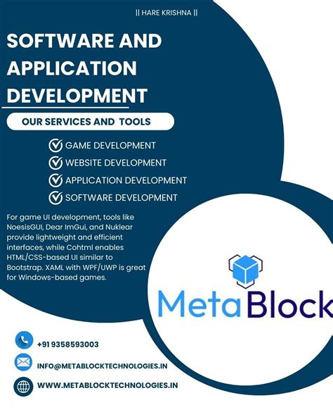 Gamedevelopment Gaming Softwaredevelopment Metablocktechnologies
