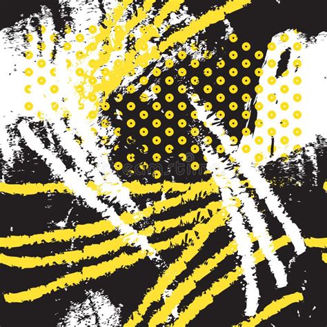 Seamless Pattern With Geometric Elements Stock Vector Illustration Of Decor Poster 89209511