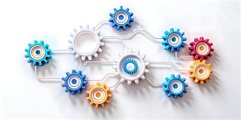 D Ai Powered Automation Flow Vector Concept Precision Technology With