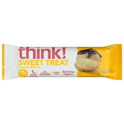 Think Boston Creme Pie High Protein Bar 201 Oz Ralphs