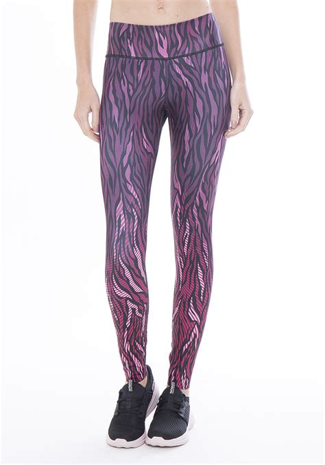 Legging Reversível Fake Jeans 06271 Sublimação 842 Run More
