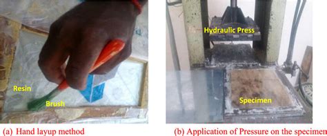 Composite Specimen Preparation Using The Hand Layup Method Download Scientific Diagram