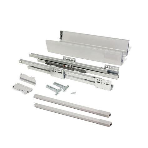Zestaw szuflad kuchennych Emuca Vantage Q wysokość 141 mm głębokość