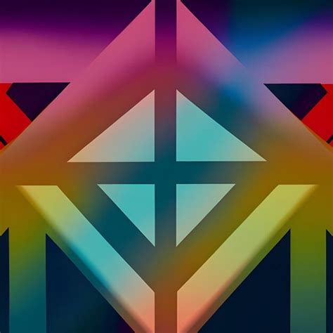 Premium Photo A Distinctive Background With Overlapping Overlapping