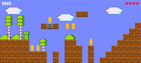 16 Bit Retro Game Background 20909164 Vector Art At Vecteezy