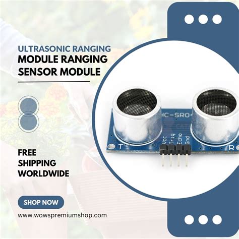 Ultrasonicsensor Distancemeasurement Distancedetection Wows Premium Shop