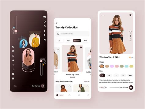 Store App Ui Designs Themes Templates And Downloadable Graphic