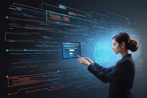 Html And Css Collage Concept With Person Programming And Api