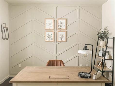 Beautiful Office Space With Chevron Feature Wall Soul And Lane