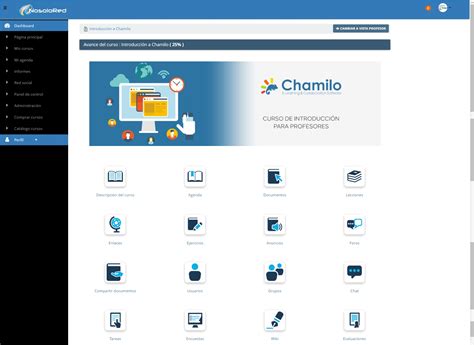 Versátil Crea tu Aula Virtual con Chamilo LMS