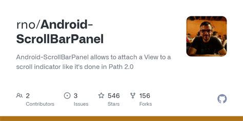 Github Rnoandroid Scrollbarpanel Android Scrollbarpanel Allows To
