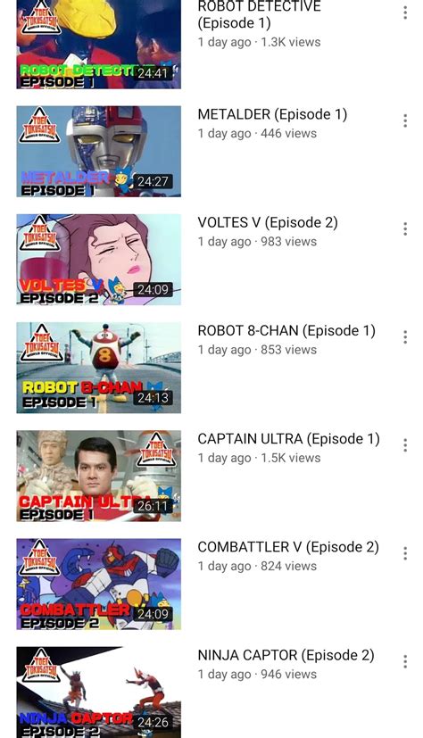 Toei เปิดช่อง Toei Tokusatsu World Official บน Youtube กับการนำ