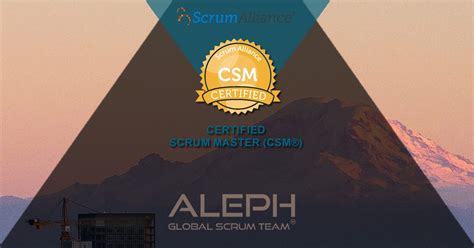 How To Become Certified Scrum Master Aleph Global Scrum Team By