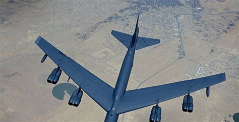 美軍b 52轟炸機飛越中東執行特遣任務 中東地區 大紀元