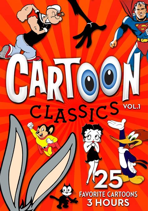 Cartoon Classics Vol 1 25 Favorite Cartoons 3 Hours