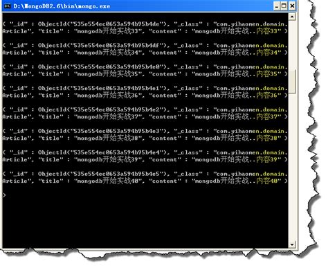 Spring Mvc Mongodb