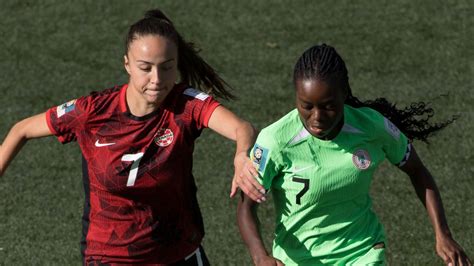 Nigeria 0 0 Canada Chiamaka Nnadozie Stars As 10 Player Super Falcons