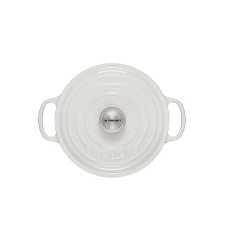 Le Creuset 35 Qt Signature Sauteuse White Berings